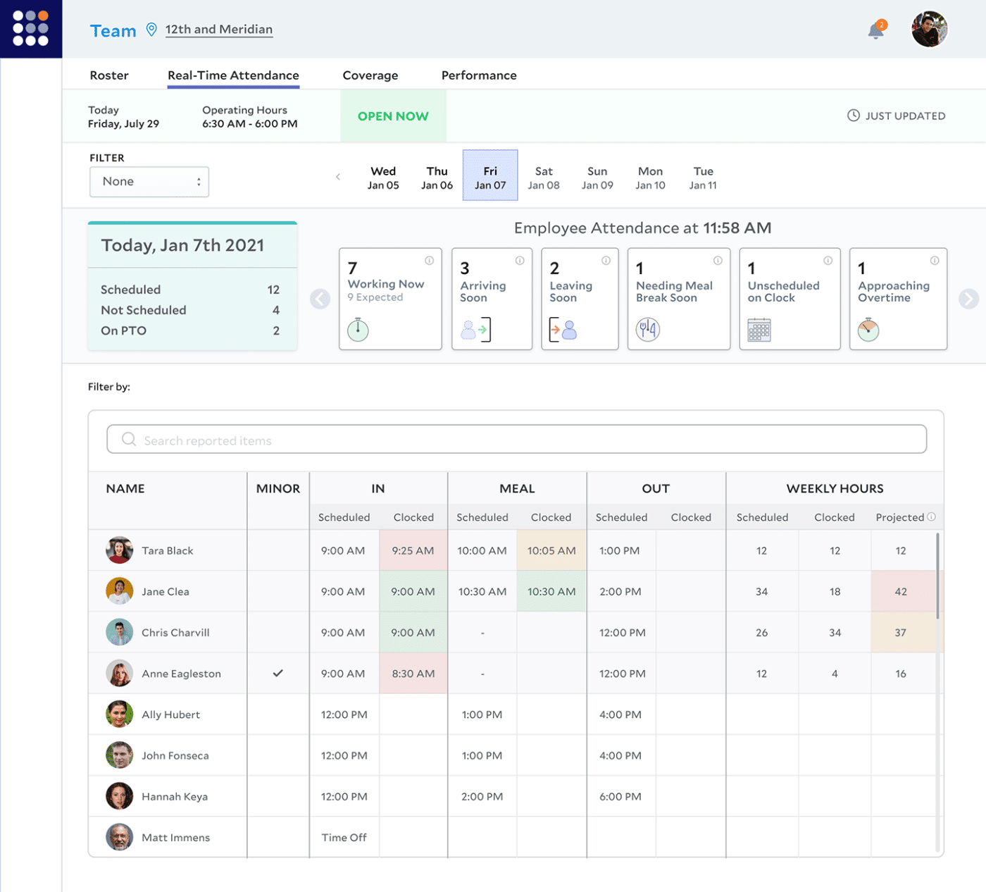 Legion - Automated Time and Attendance Tracking