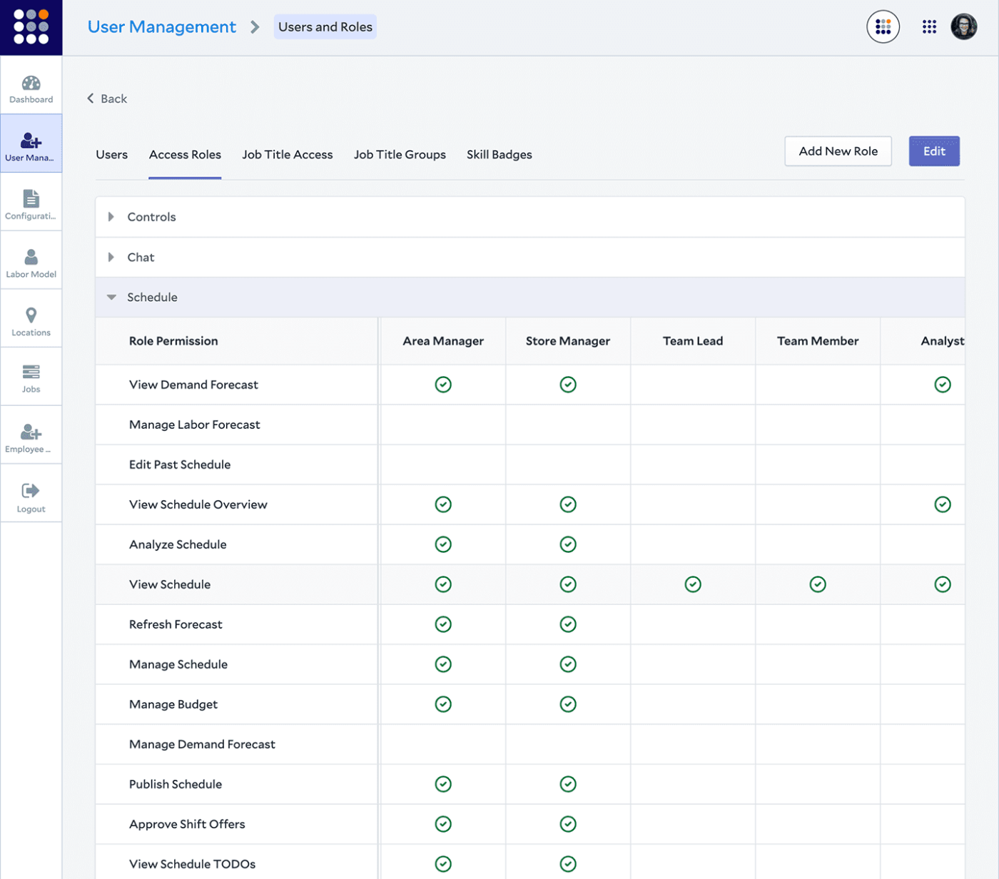 Legion WFM’s Self-Service Control Center