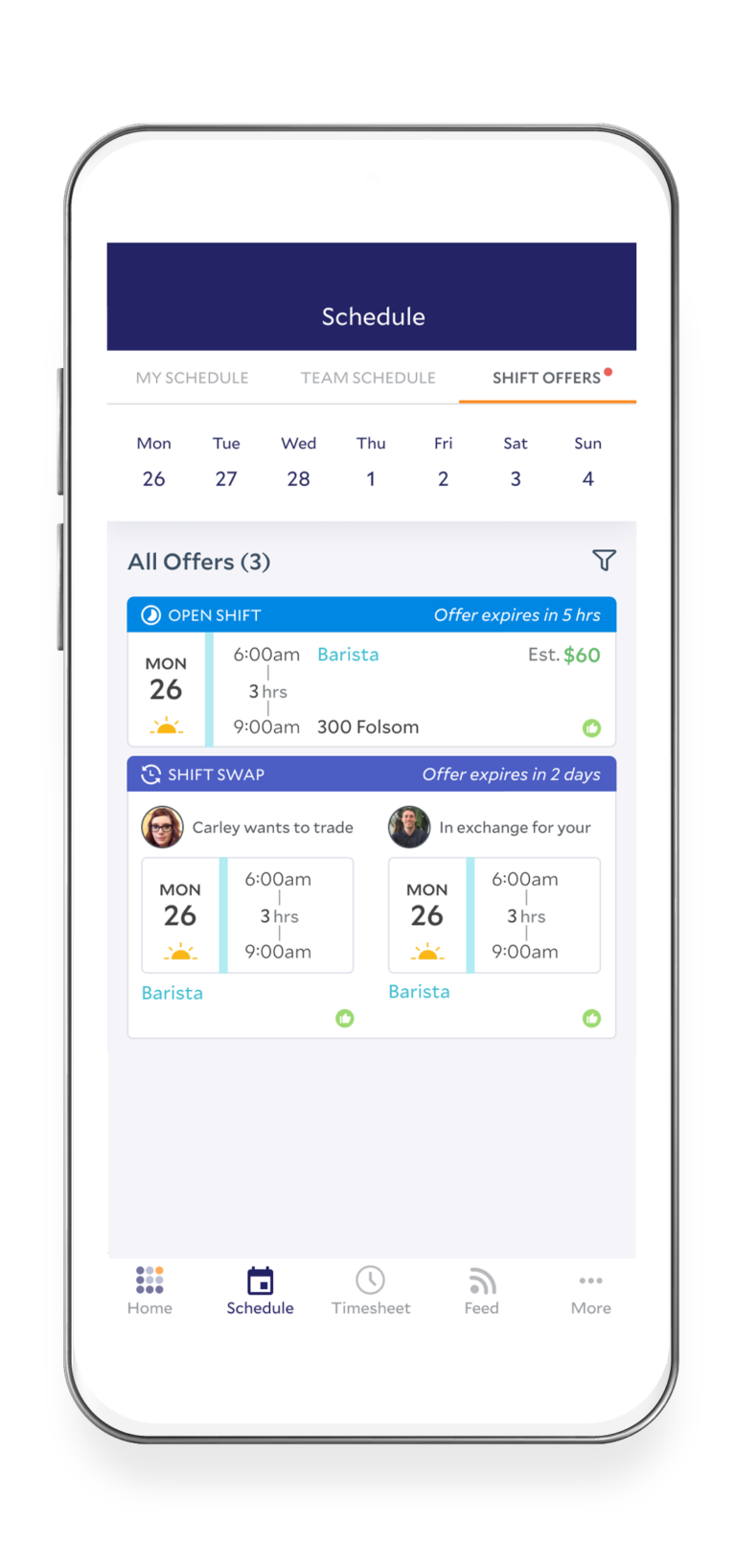 InstantPay Software For Earned Wage Access | Legion WFM