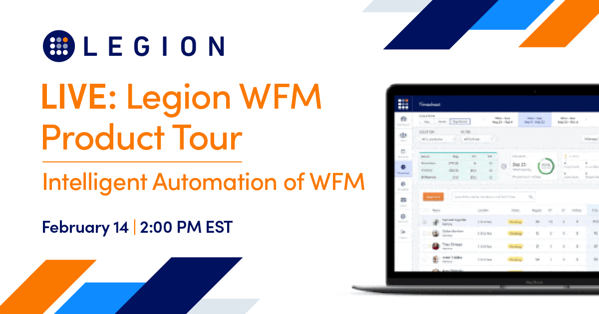Product Tour: AI in Legion WFM - On Demand