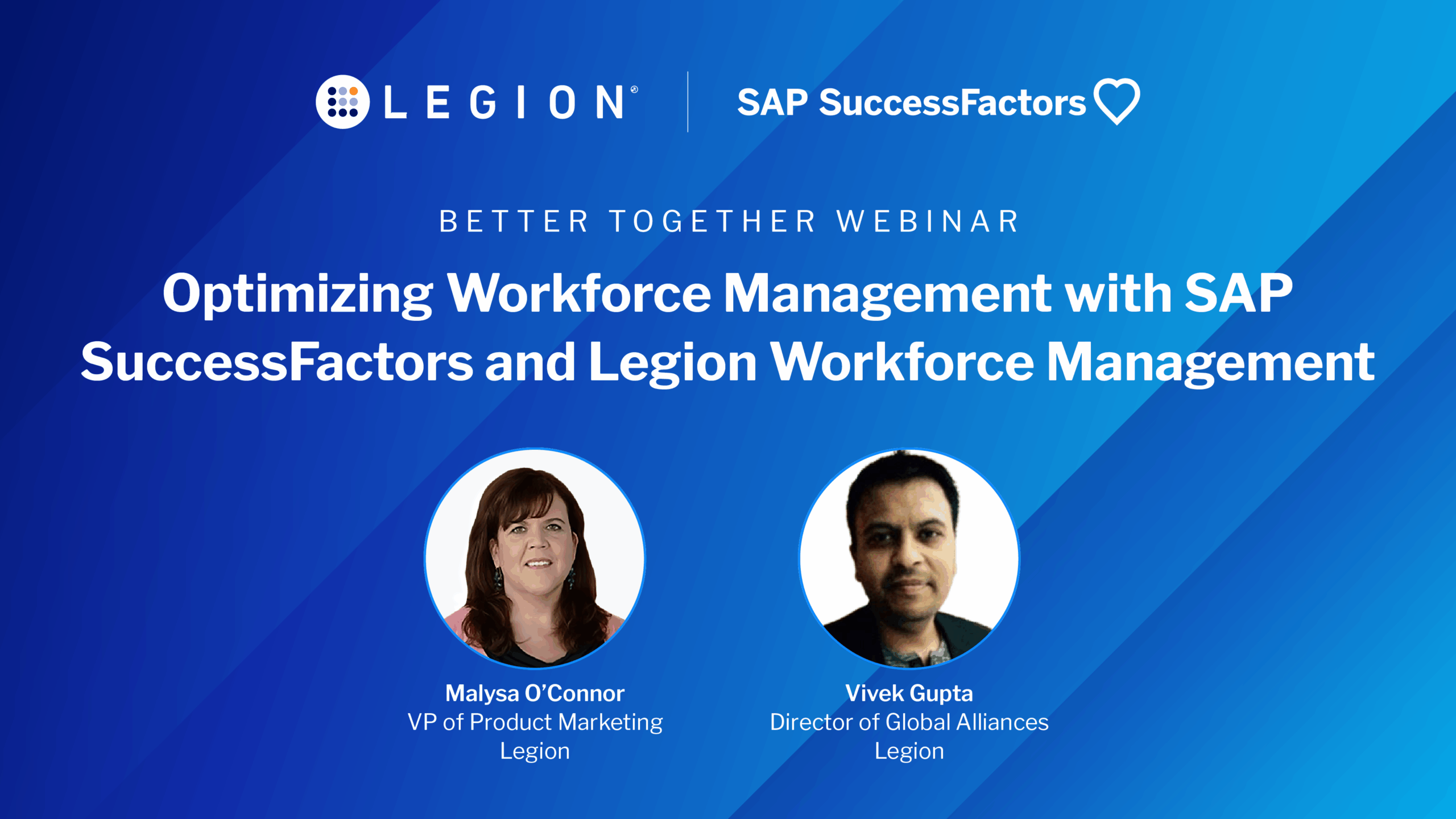 Optimize Workforce Management with SAP SuccessFactors & Legion WFM | Webinar
