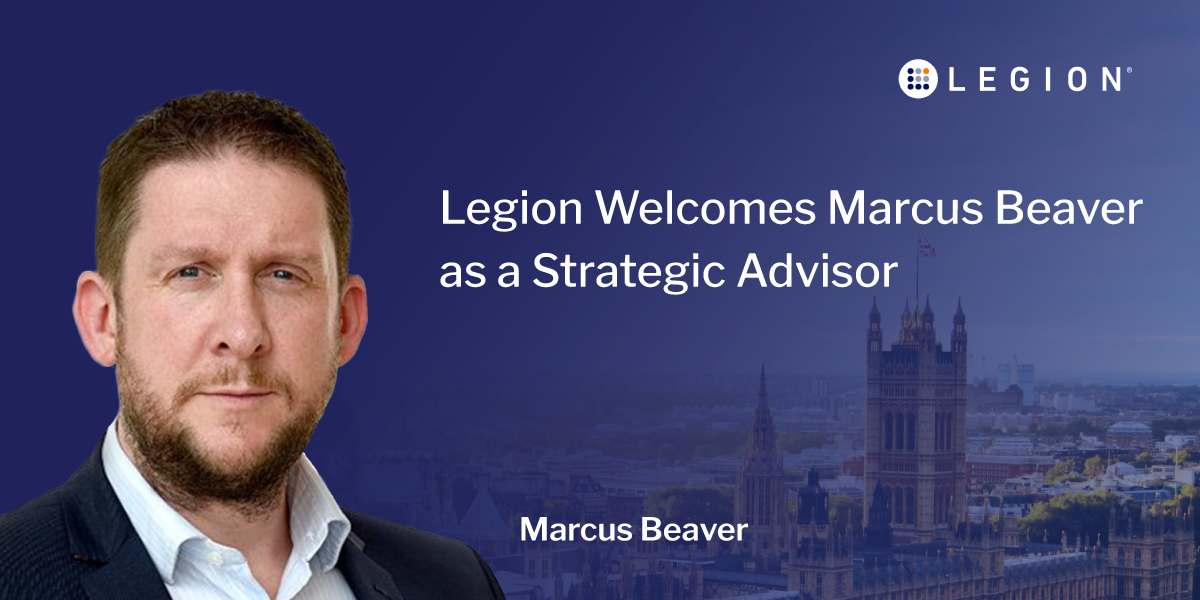 Legion Appoints Marcus Beaver to Drive UK & EU Growth