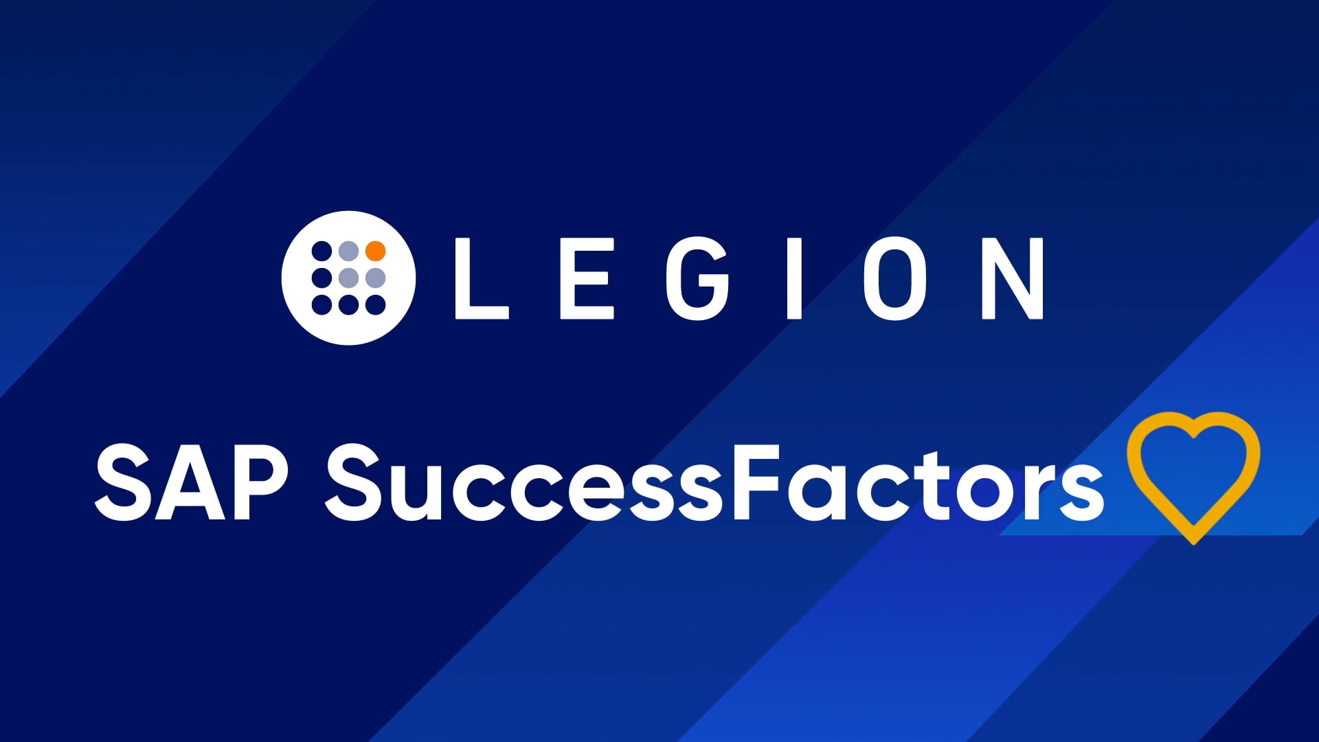 Legion and SAP SuccessFactors - Partners